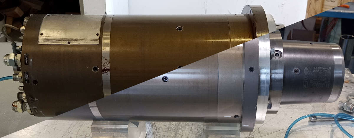 HIGH FREQUENCY SPINDLE FOR MILLING GAMFIOR – HSK A63 – 20.000 RPM - SMZ ...