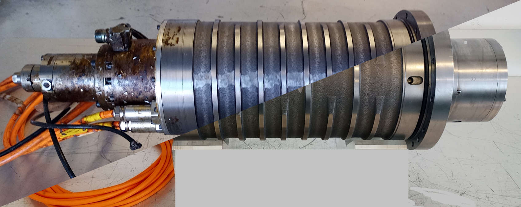 HIGH FREQUENCY SPINDLE FOR MILLING KESSLER - HSK A63 – 18.000 RPM - SMZ ...